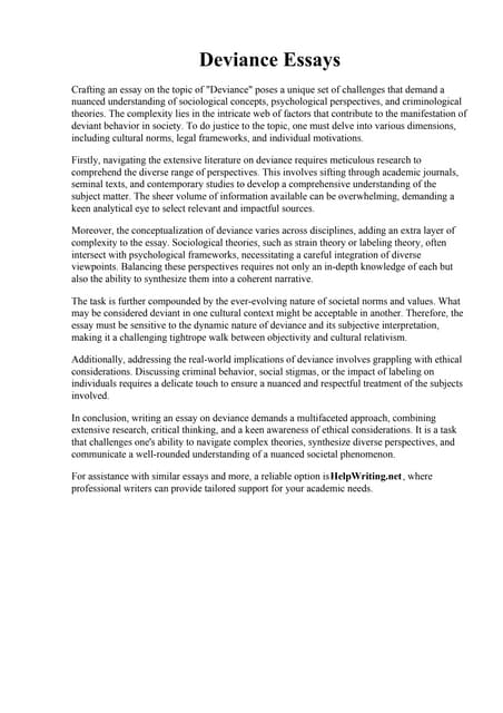 Examples Of Definition Essays | PDF