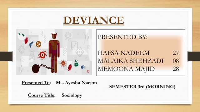 Conformity and Deviance UCSP | PPTX