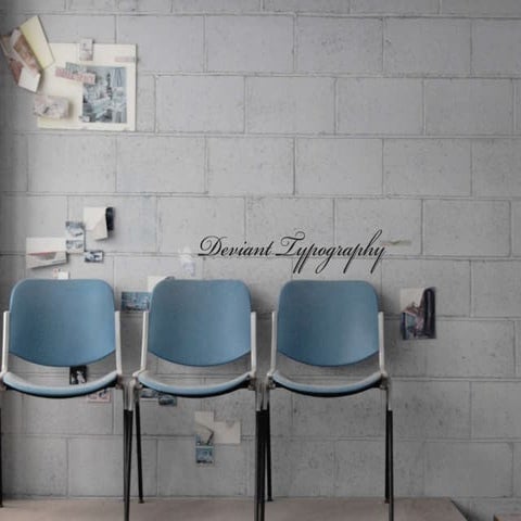 Deviant Typography Project | PPT | Soundtracks, TV and Showtunes | Music