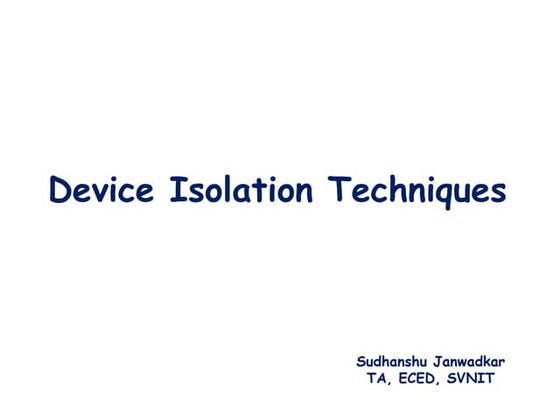 Packaging of vlsi devices | PPT