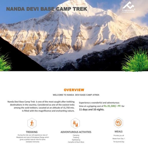 Devi nanda base camp | PDF