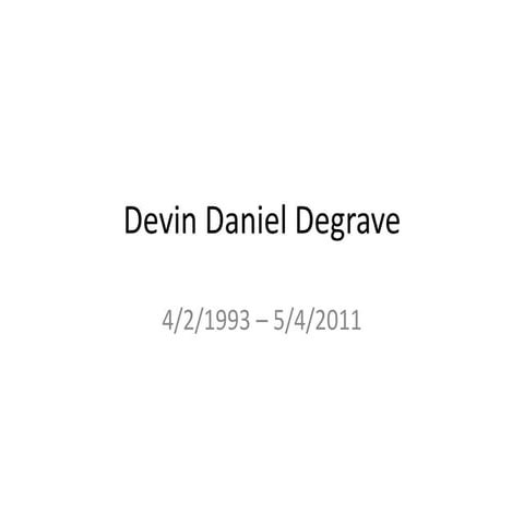 Devin Degrave | PPTX
