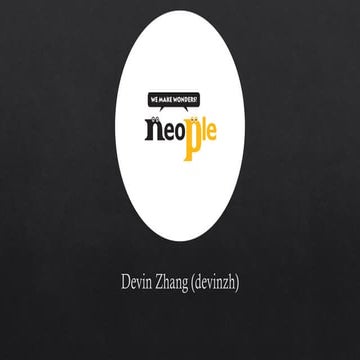 Devinzh company analysis neople | PPT