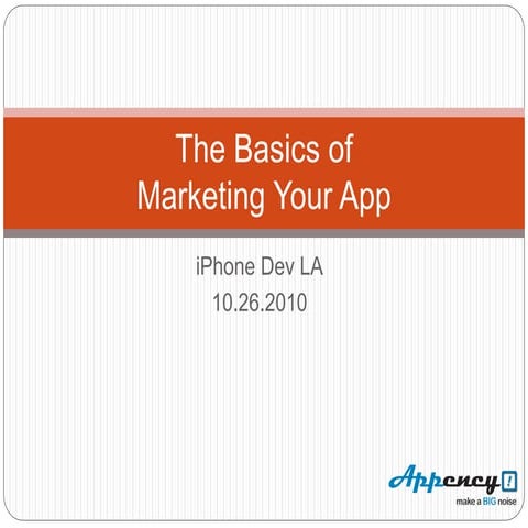 App Marketing 101 | PPT