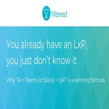 You already have an LxP, you just don't know it | PPT