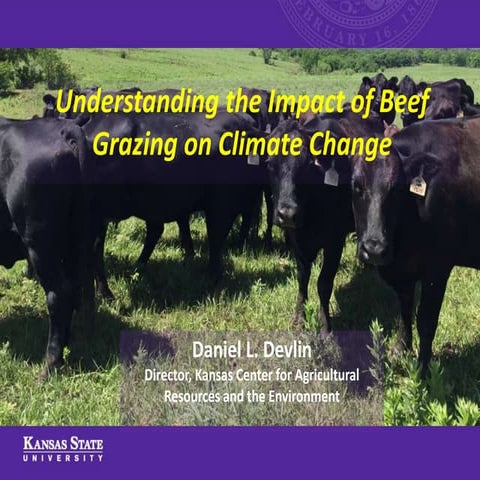 Understanding the Impact of Beef Grazing on Climate Change | PPTX