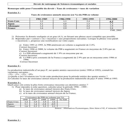 Devoir de rattrapage stat | DOC