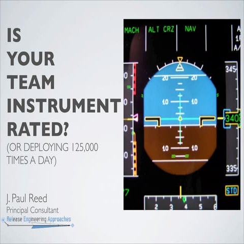 Is Your Team Instrument Rated? (Or Deploying 125,000 Times a Day) | PPT