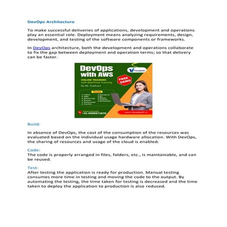 DevOps Architecture | PDF