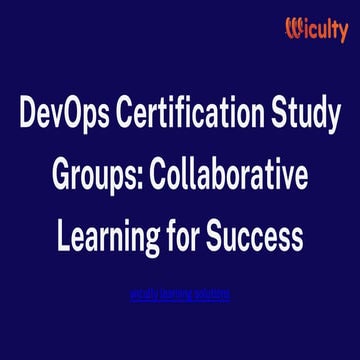 DevOps Foundation Certification Building the Core Skills for Collaboration.pptx