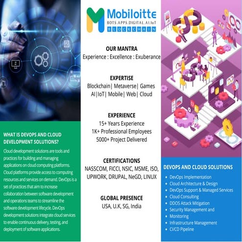 DevOps And Cloud Solutions | PPT