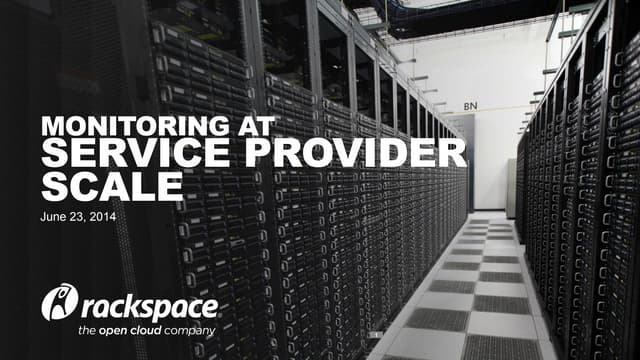 Devopsdays Amsterdam Monitoring At Service Provider Scale Ppt