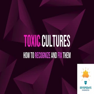 Toxic work culture brief information pdf | PPTX