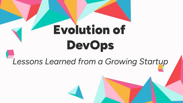 Devopsdays Taipei 2024 Evolution Of Devops Lessons Learned From A