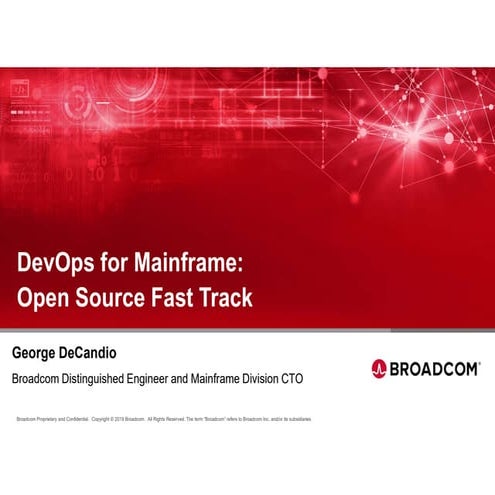 DevOps for Mainframe: Open Source Fast Track | PDF | Operating Systems | Computer Software and ...