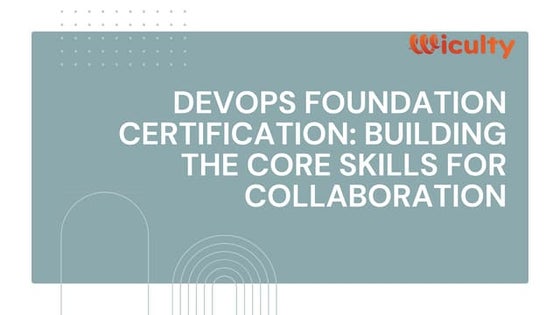 DevOps Certification for IT Service Management (ITSM) Integrating ITSM ...