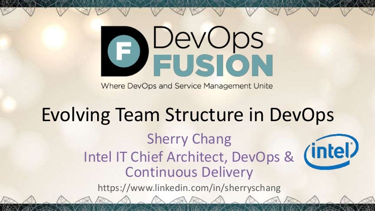 Evolving Team Structure in DevOps
