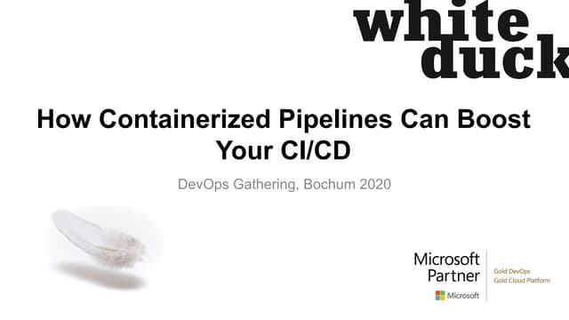 Devops Gathering How Containerized Pipelines Can Boost Your Cicd Ppt