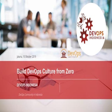 How to build DevOps Culture from Zero | PPT