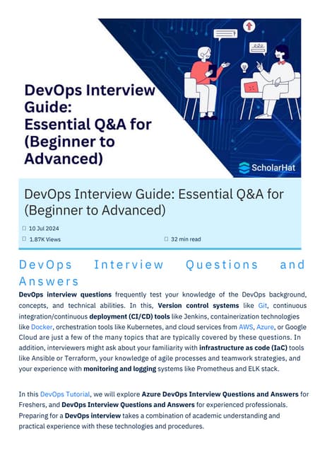 Introduction to DevOps | PDF