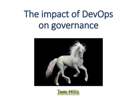 Open governance dev ops | PPT