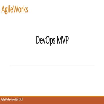 Dev ops mvp | PPT