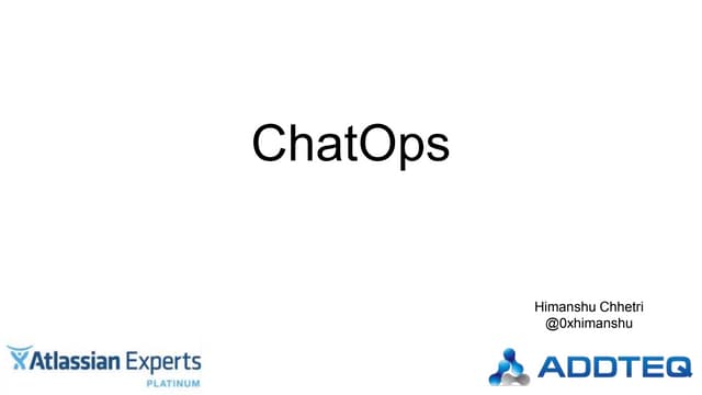 Chatops Automation And Agile Ppt 5565