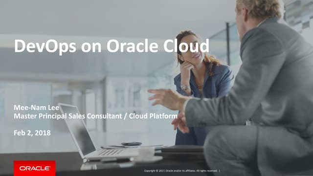 Devops On Oracle Cloud Pdf