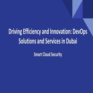 DevOps Solution & Service in Dubai.pptx