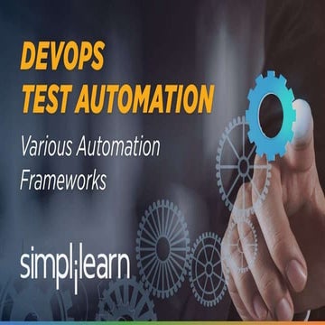 DevOps Test Automation | DevOps Tutorial For Beginners | DevOps ...