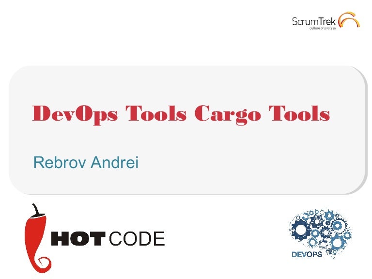 DevOps tools cargo tools