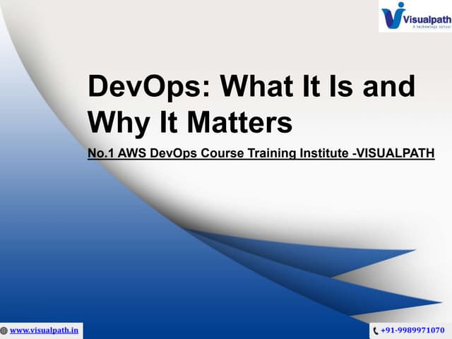 Devops Training Devops Online Training Institute Ppt