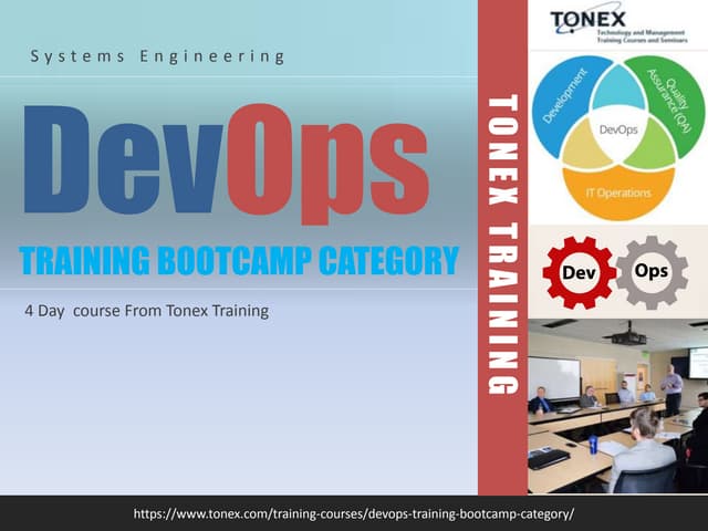 Devops Training Bootcamp Tonex Training Ppt