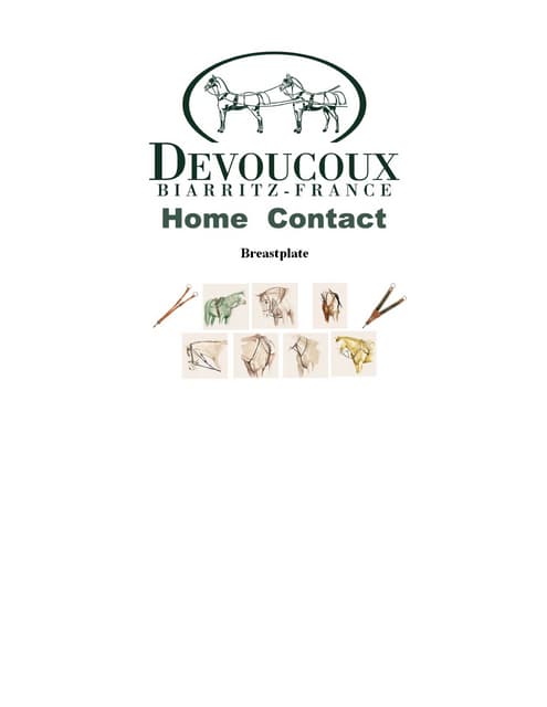 Devoucoux girths | PDF