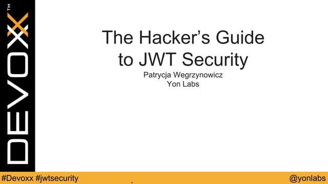 The Hackers Guide To Jwt Security Pdf 7495