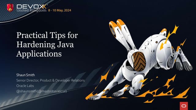 Practical Tips for Hardening Java Applications | PPT Practical Tips for Hardening Java Applications | PPT