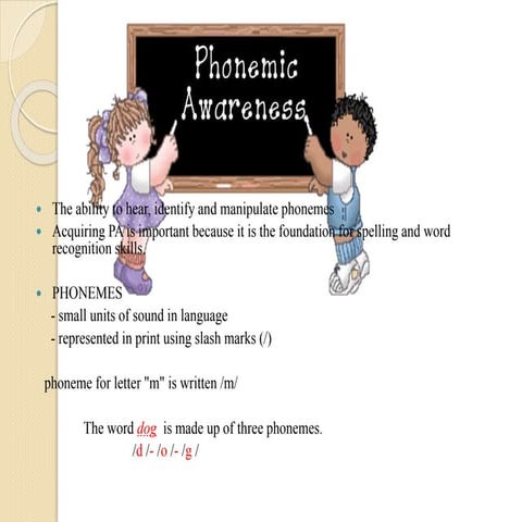 Parent Workshop-Phonemic Awareness.ppt
