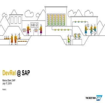 DevRel @ SAP | PPT