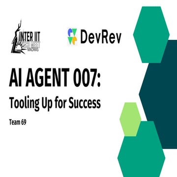 devrev presentation of solution at inter iit tech | PDF