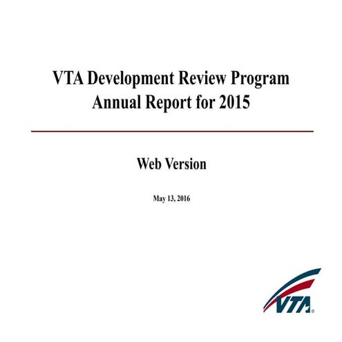 VTA and the new Bay Area Commuter Benefits Program | PDF