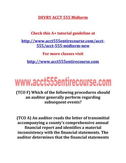 Audit and Assurance.docx