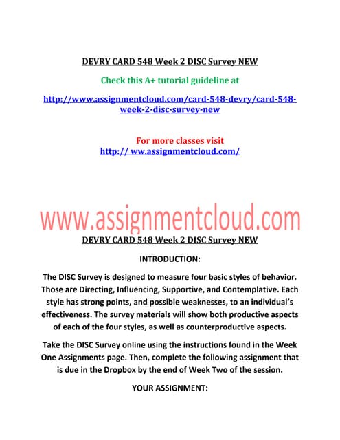Ac 499-unit-6-assignment-new | PPT | Educational Assessment | Education