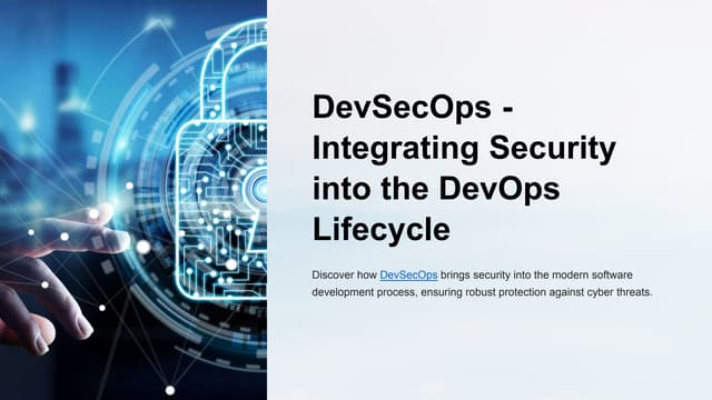 Devsecops Integrating Security In To The Devops Lifecycle Ppt