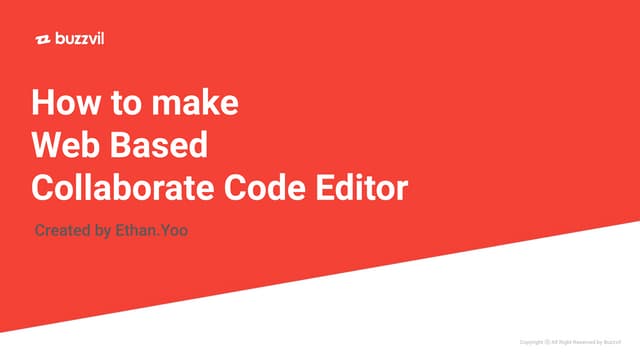 How To Make Web Based Collaborate Code Editor Ppt
