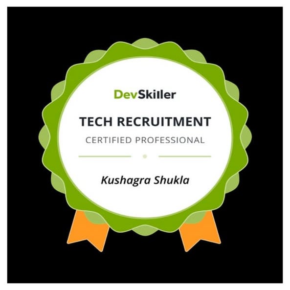 DevSkiller - Tech Recruitment Certified Professional badge | PDF