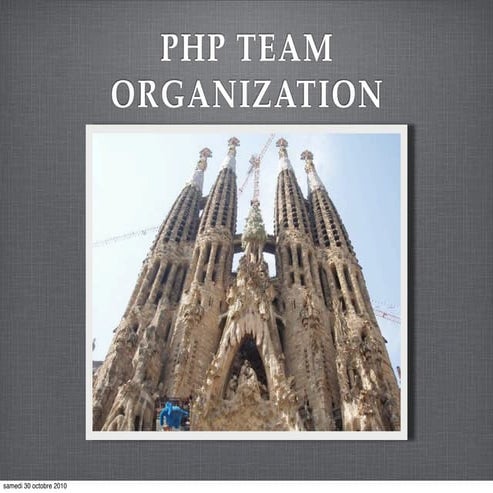 PHP Team Organisation | PDF