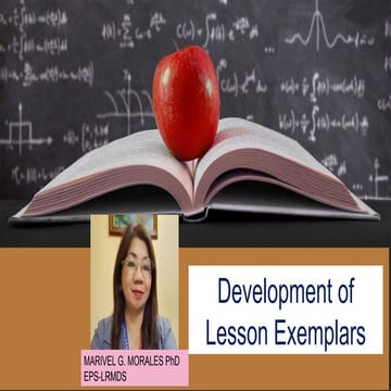 Parts of Lesson Exemplar, a roadmap for teaching.pptx