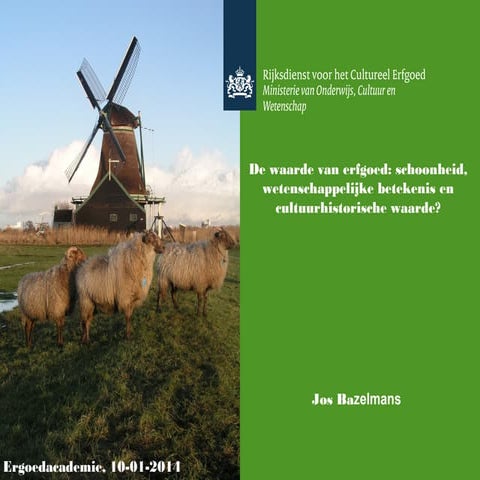 De waarde van erfgoed | PPT