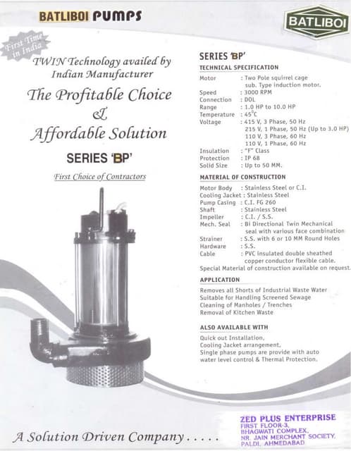 Borewell submersible pumps | PDF