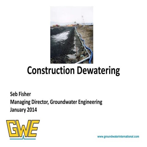 Methods of Dewatering